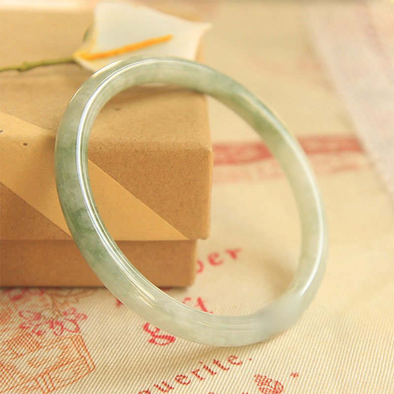 Mythstone Natural Jade Peace Healing Bangle Braceletmythstone ...