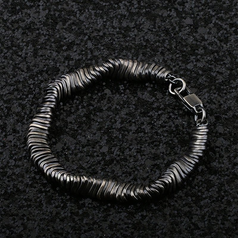 Mythstone 925 Sterling Silver Vintage Twisted Design Wealth Healing ...